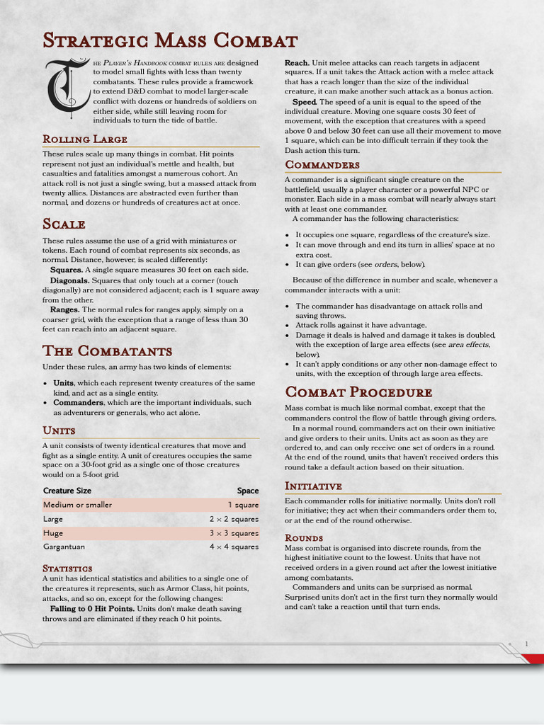 Large-Scale Battles - GM Binder | PDF | Battles | Siege