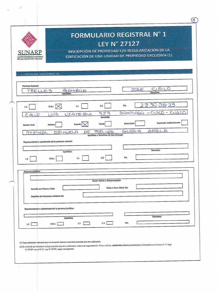Notaria - Vivienda 1 | PDF