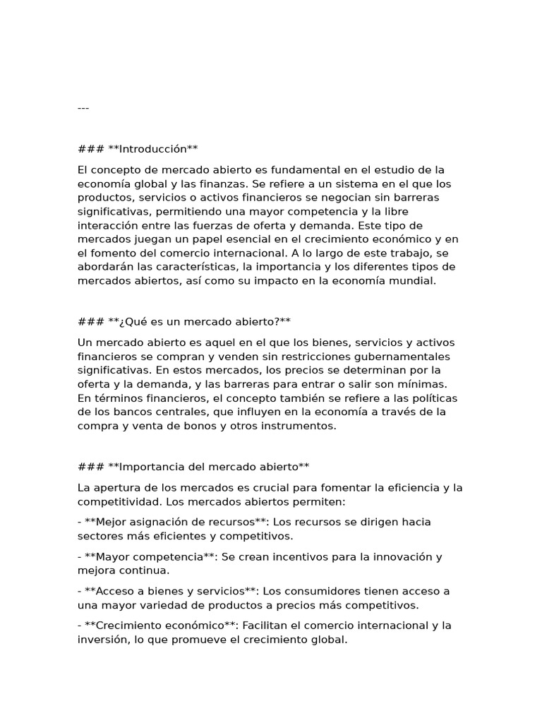 Charla Admin | PDF | Mercado (economía) | El comercio internacional
