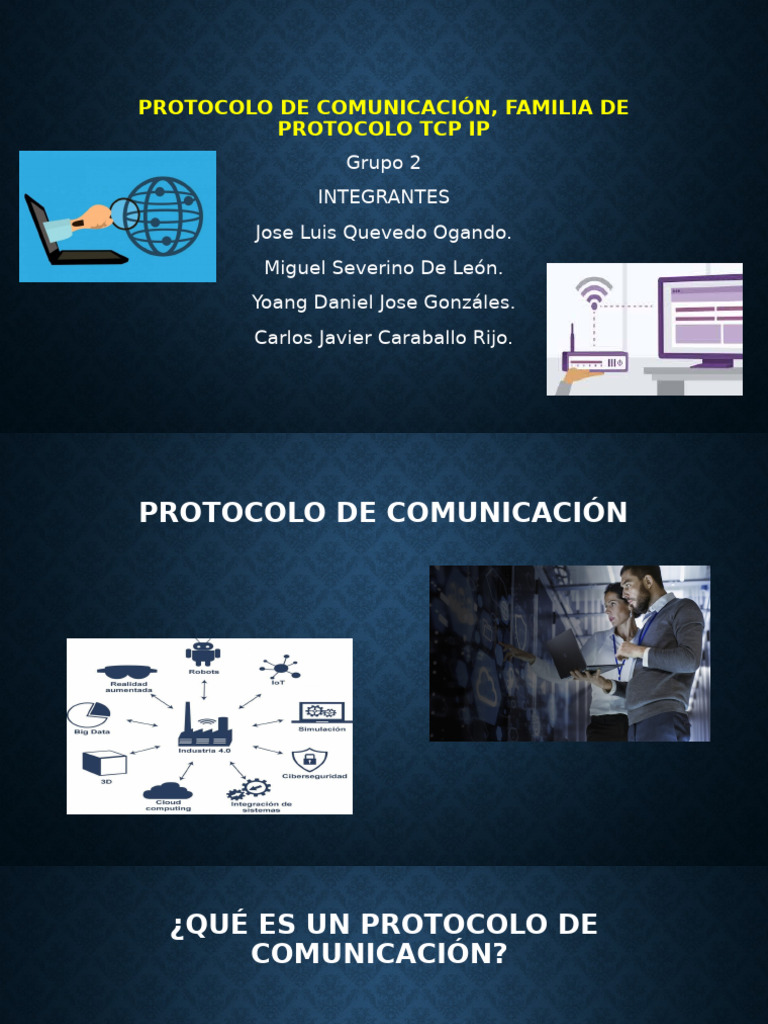 Protocolo TCP/IP y Comunicación Segura | PDF | Protocolo de Control de ...