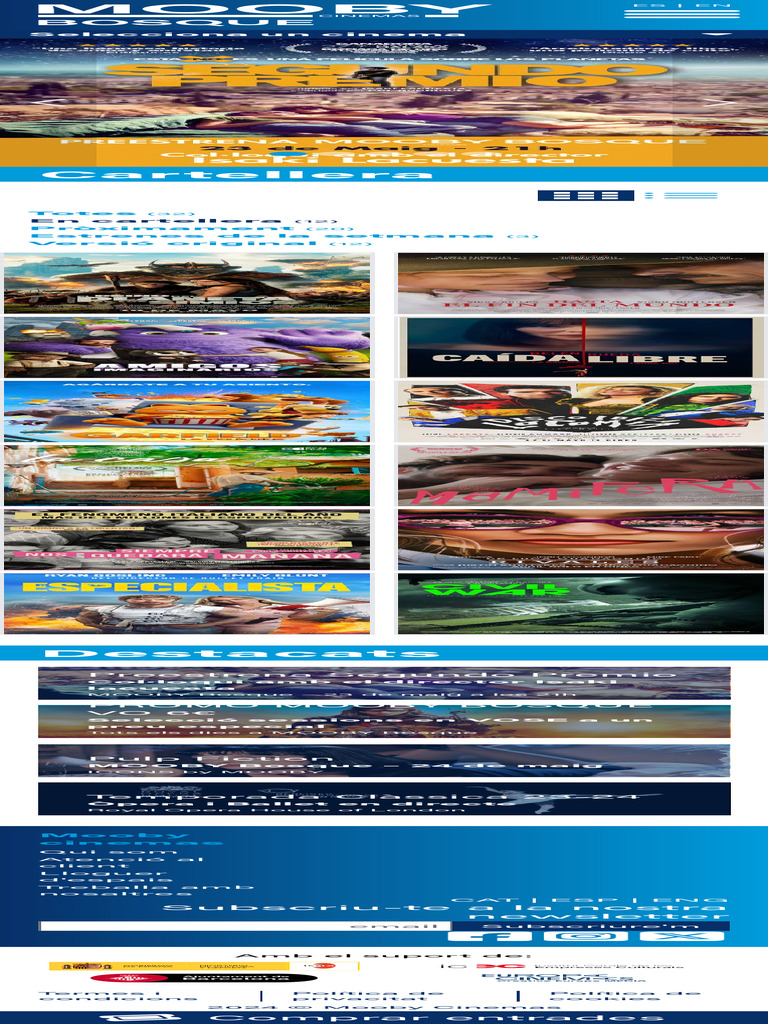 Mooby Bosque Mooby Cines | PDF