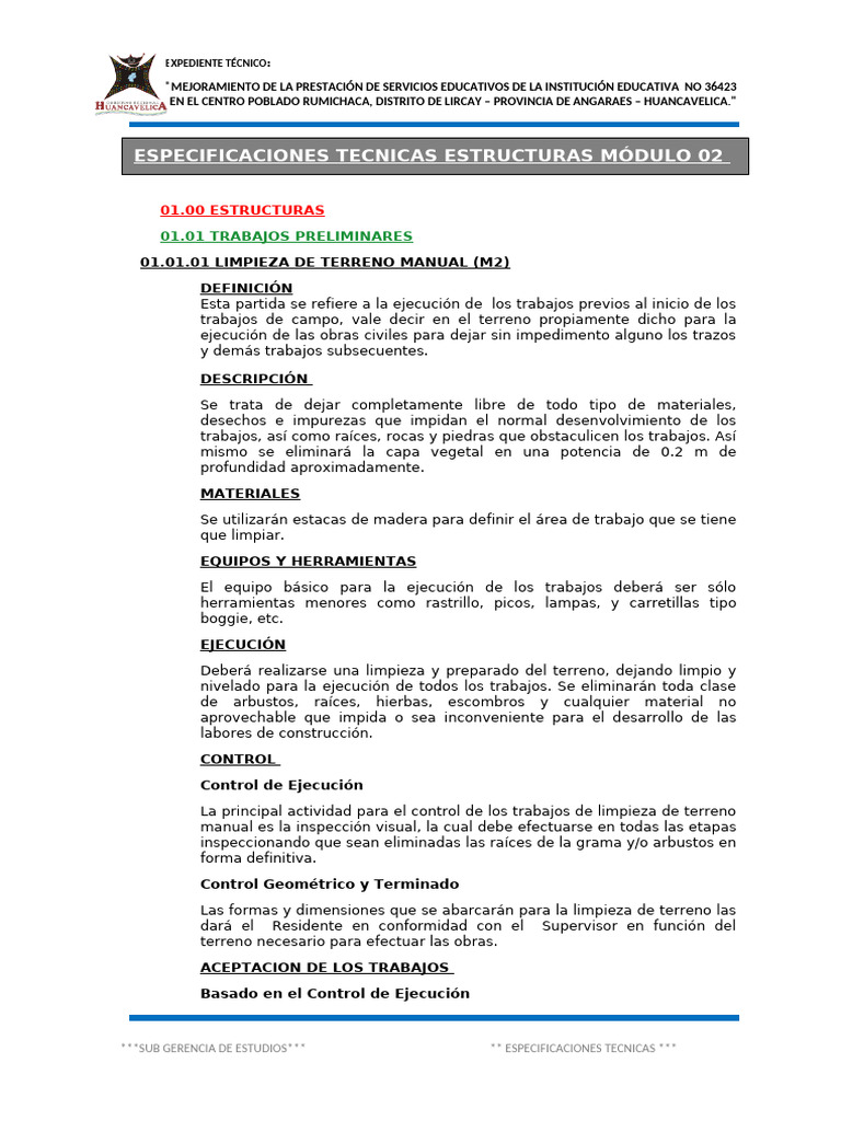 01 ET Estructuras M_dulo 02 | PDF | Fundación (Ingeniería) | Topografía