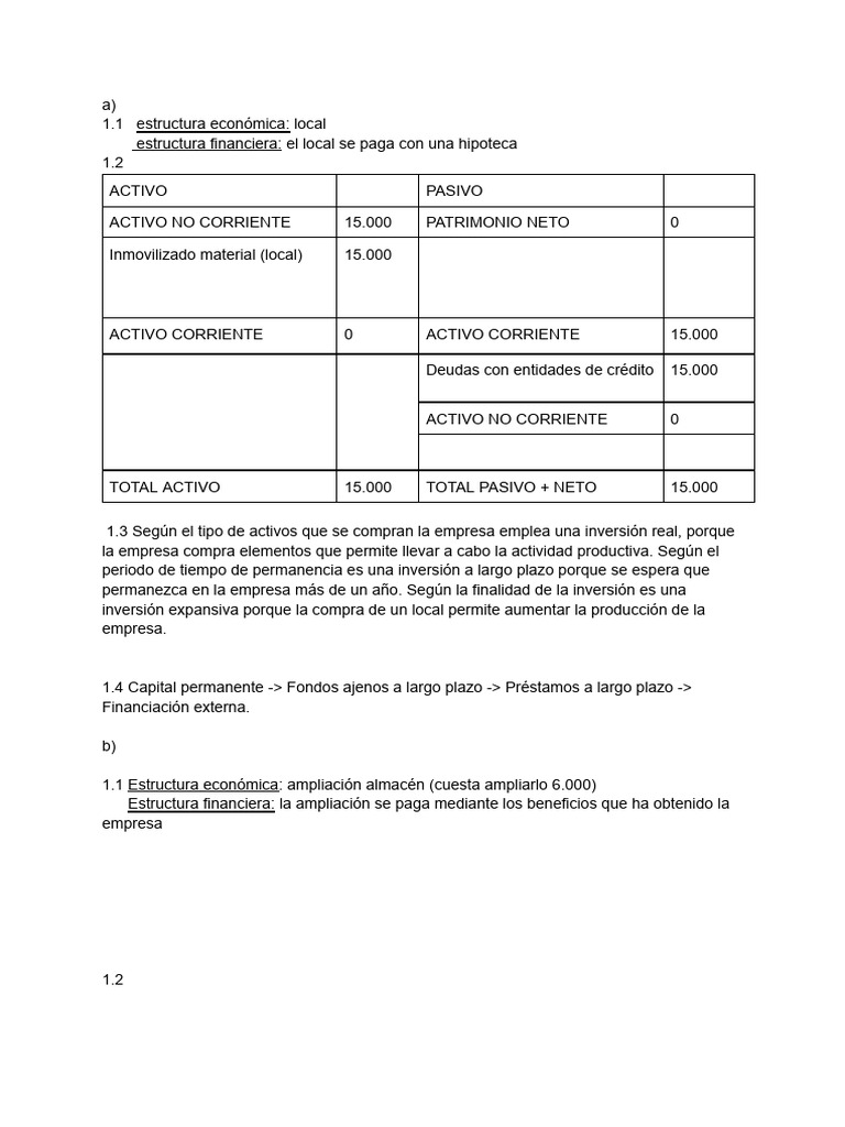 GII Actividad UT01-01 | PDF | Business | Inversiones