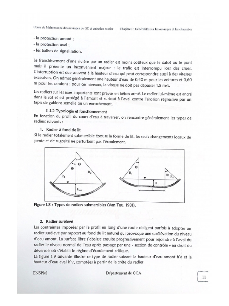 Cours de Maintenance Des Ouvrages de GC Et Entretien Routier 2 | PDF