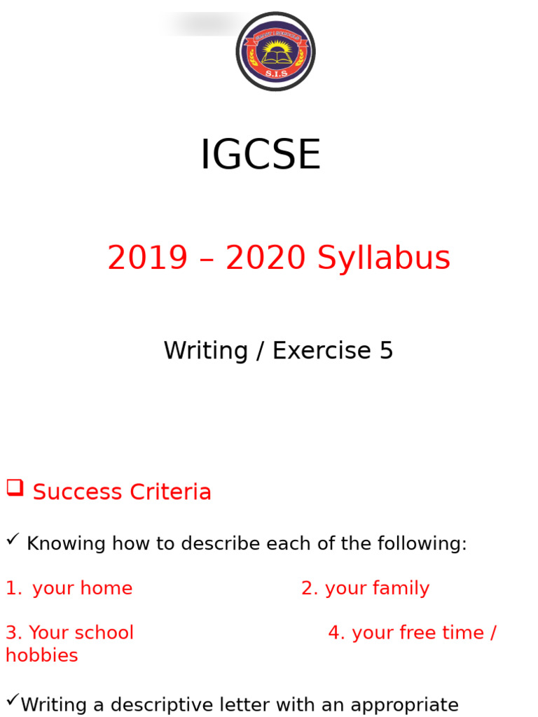 3 Descriptive Letters | PDF