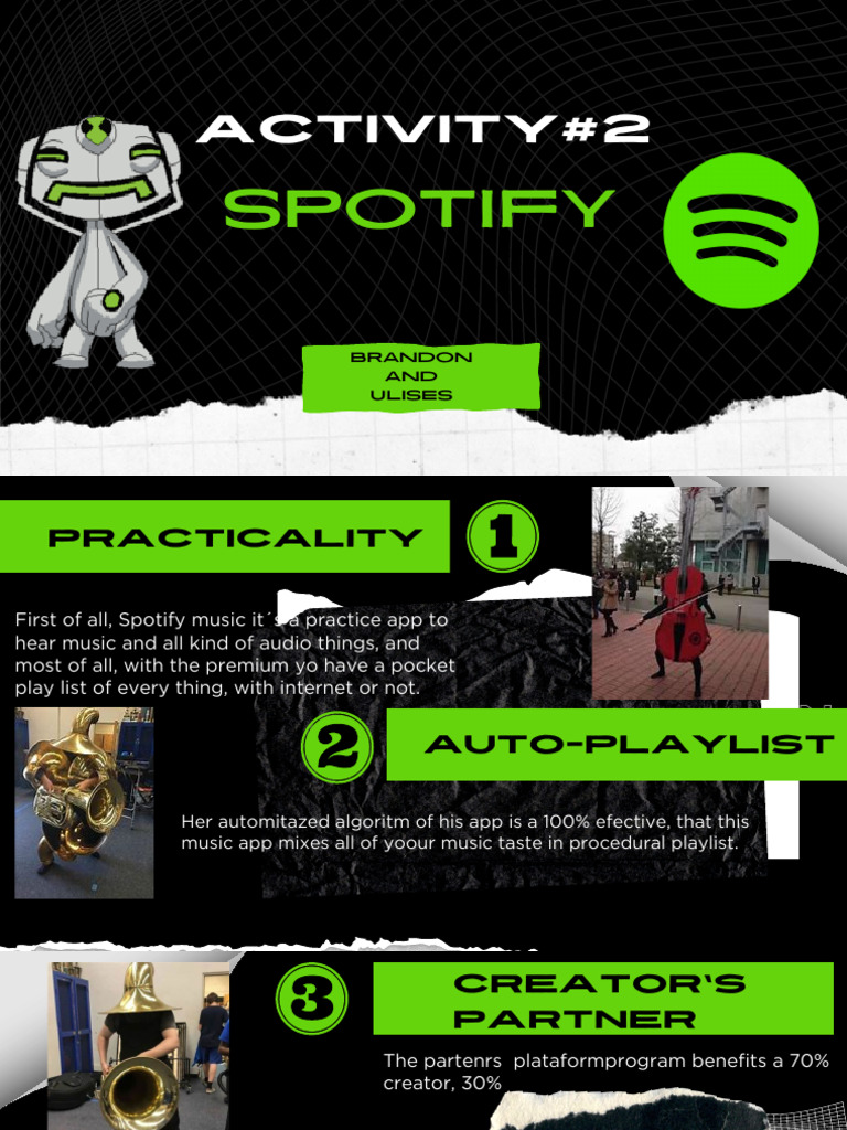 spotify activity | PDF