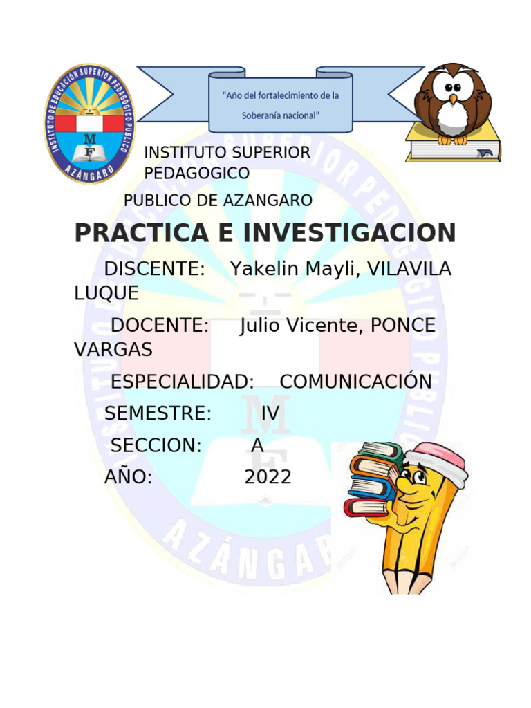 Caratula Practica | PDF