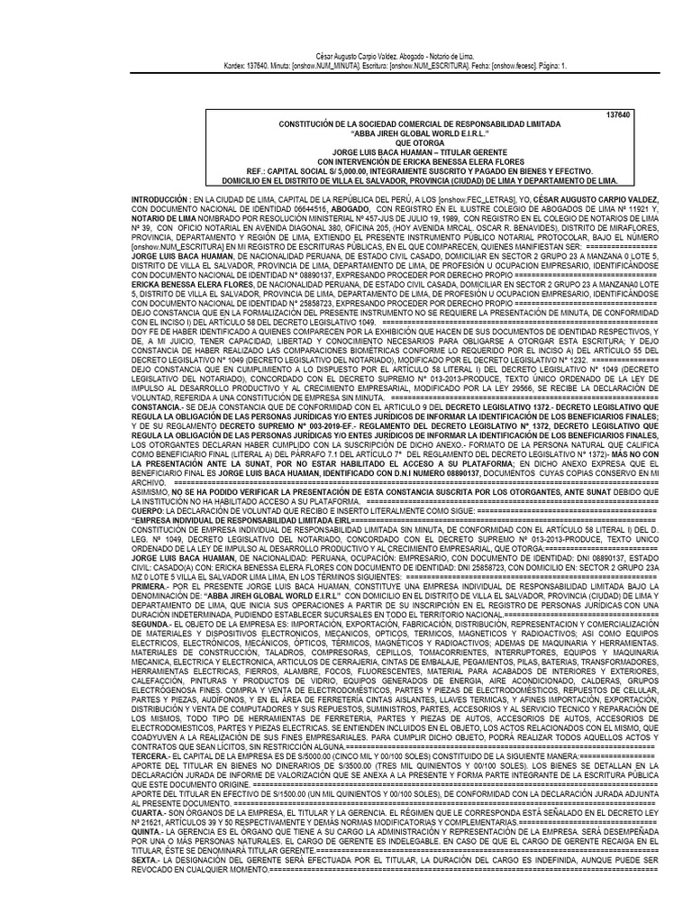 Proy 137640 | PDF | Pagaré | Ley procesal