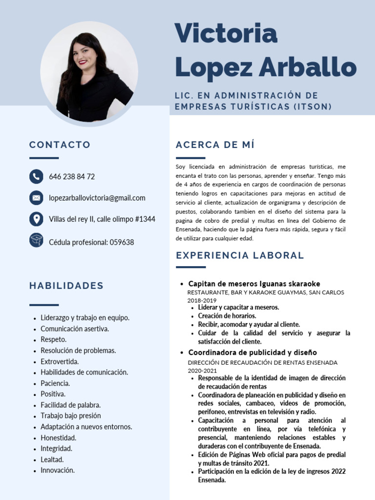 CV Victoria López Arbal Lo | PDF