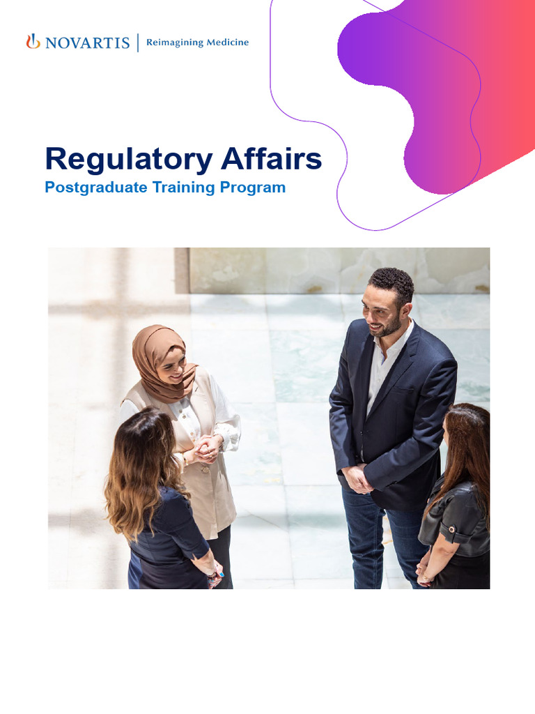 regulatory-affairs-postgraduate-training-program | PDF | Novartis