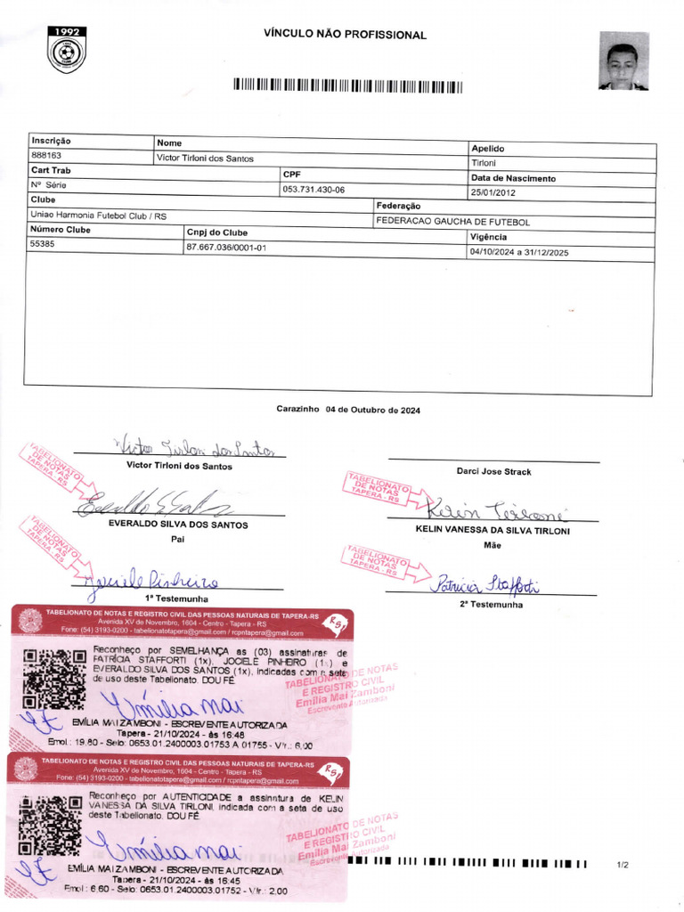 Contrato Vitor | PDF