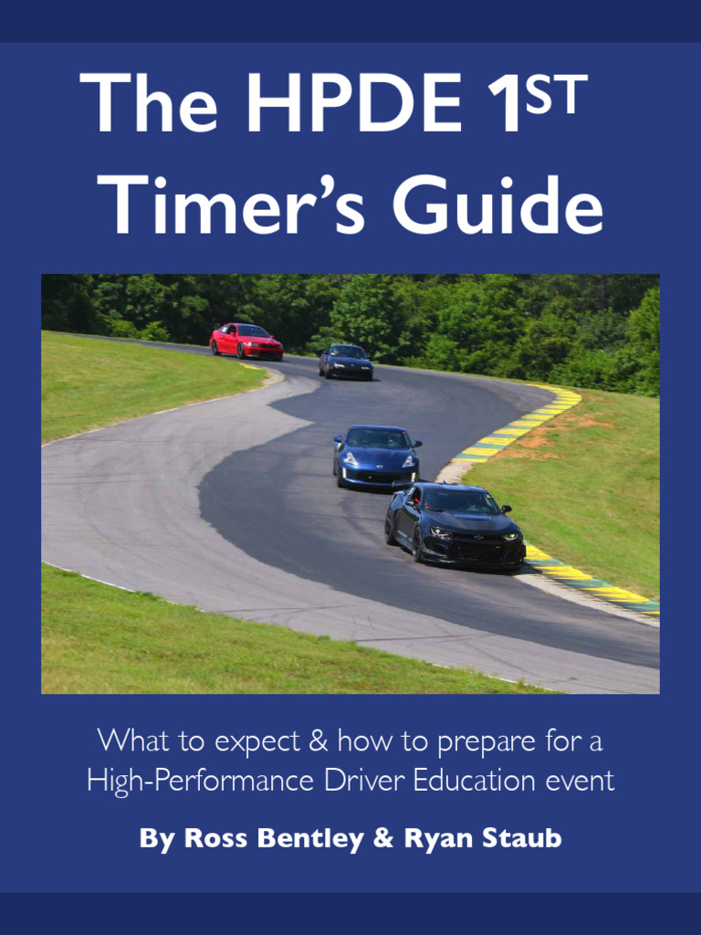 HPDE-1st-Timers-Guide-1.0 | PDF | Manual Transmission | Brake