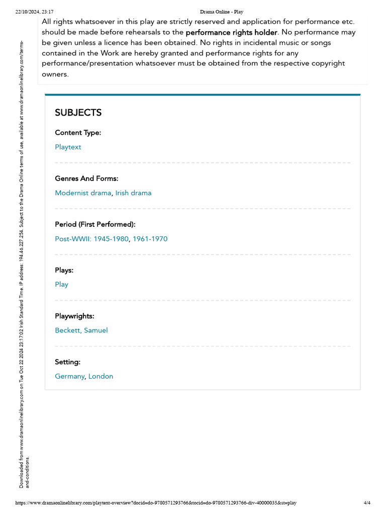 Subjects: Content Type | PDF | Intellectual Works | Property Law