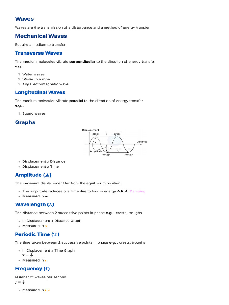 Waves | PDF | Waves | Diffraction