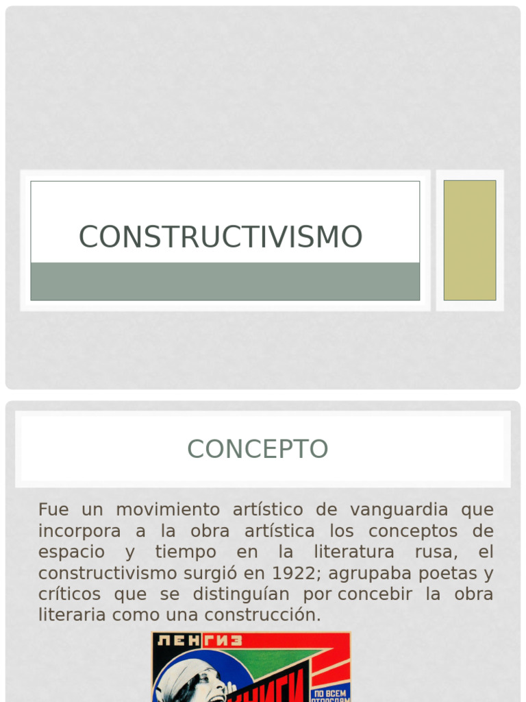 Constructivism o | PDF