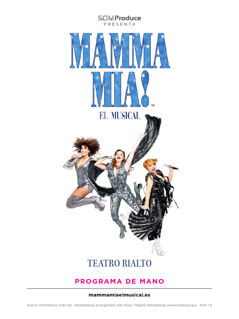 Programa-de-mano-MM-Digital-02012024 | PDF | Teatro musical | Ballet