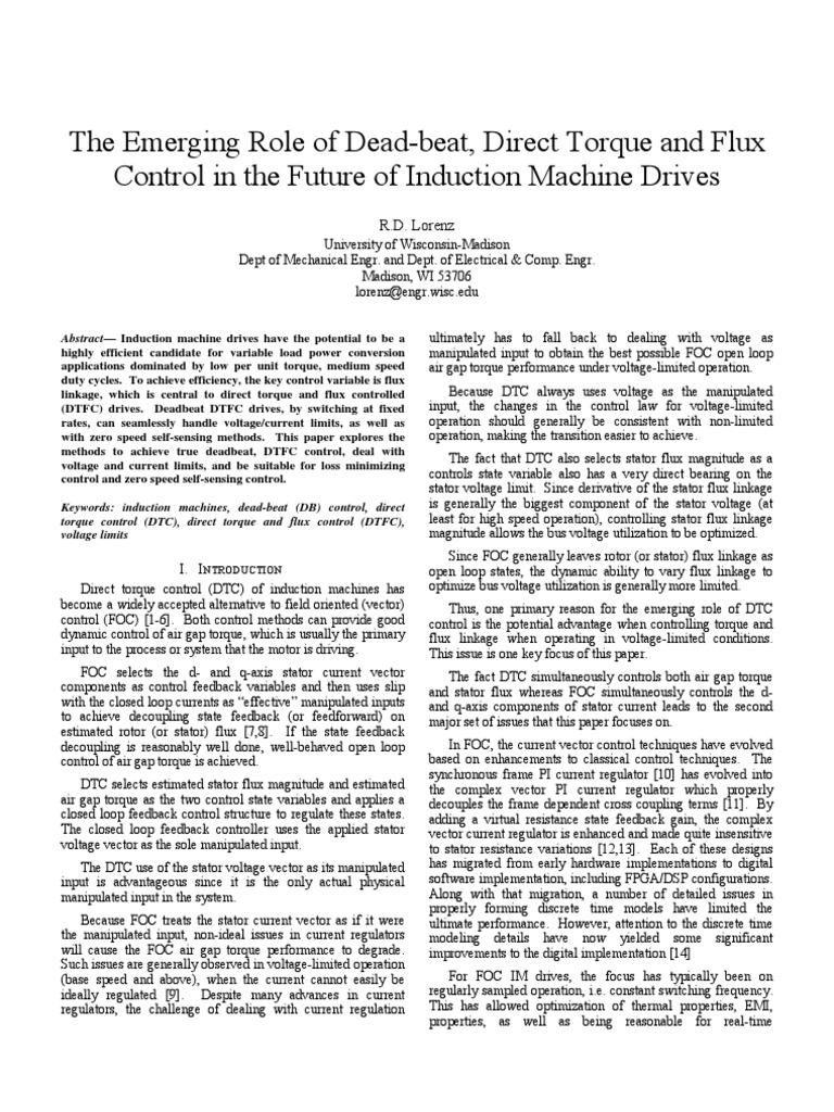 RDLorenz Optim 2008 | PDF | Electrical Engineering | Teaching Mathematics