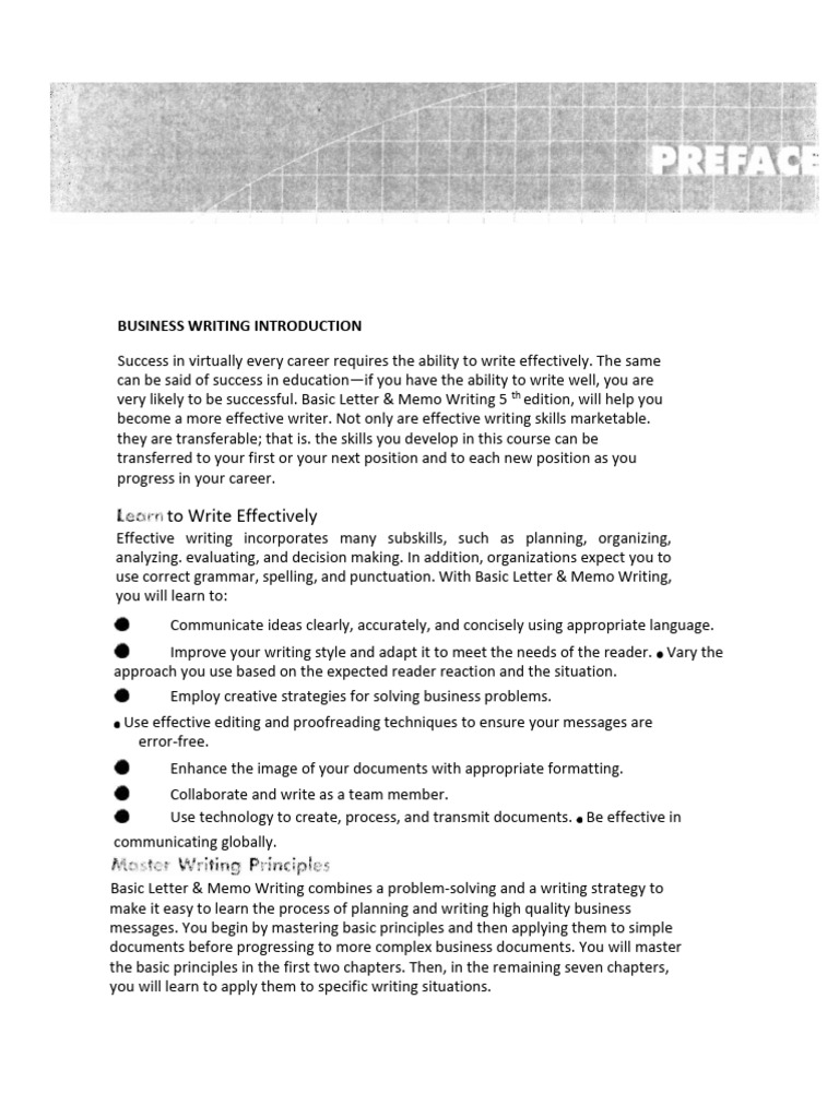 Van Huss Business Letter PDF | PDF | Brainstorming | Verb