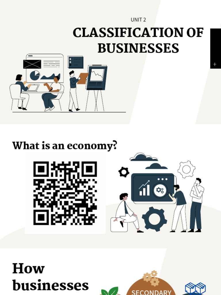 UNIT 2 Classification of Businesses | PDF | Economics | Economies