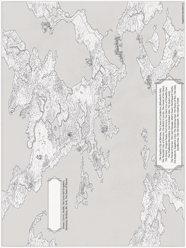 DH v1.4 Campaign Map 01 | PDF