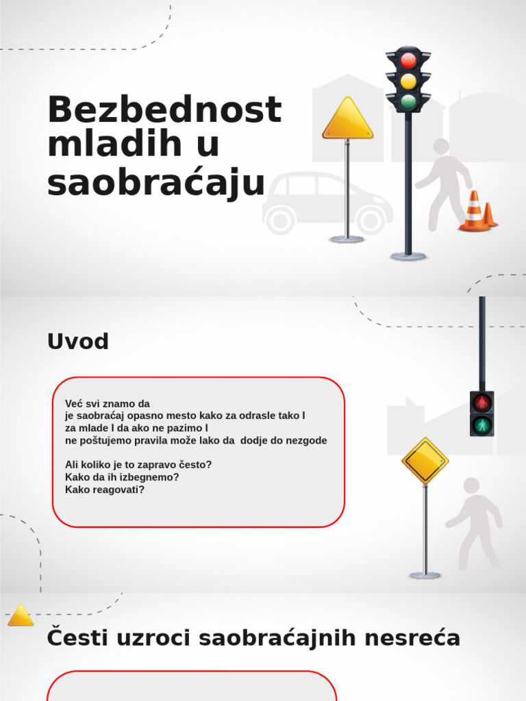Bezbednost Mladih U Saobracaju | PDF