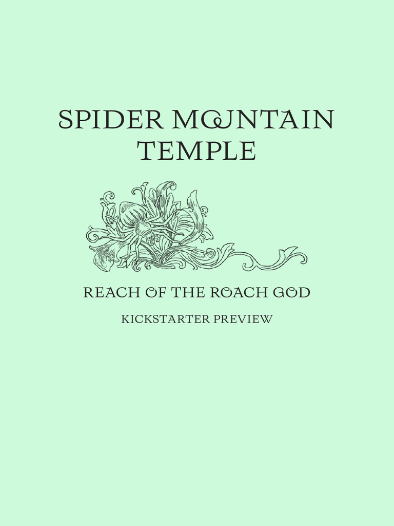 Spider Temple Complete v8 | PDF