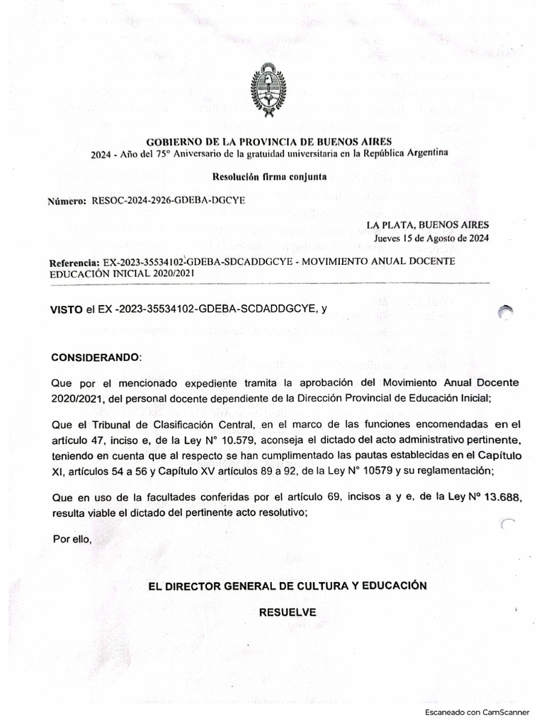 Resol 2926.2024 | PDF