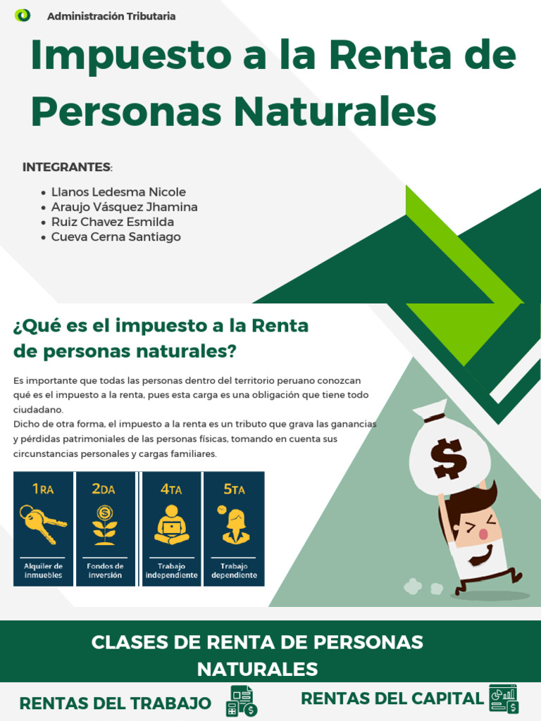 Exposición Administración Tributaria | PDF | Impuesto sobre la renta | Impuestos