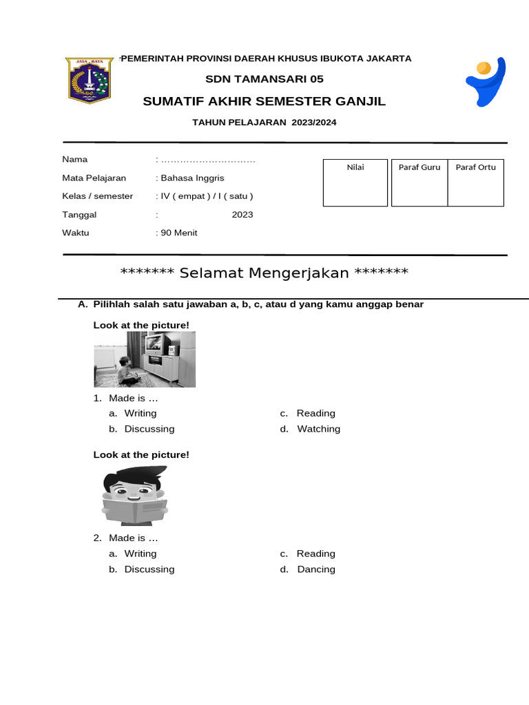 Sas English | PDF | Home Economics | Room