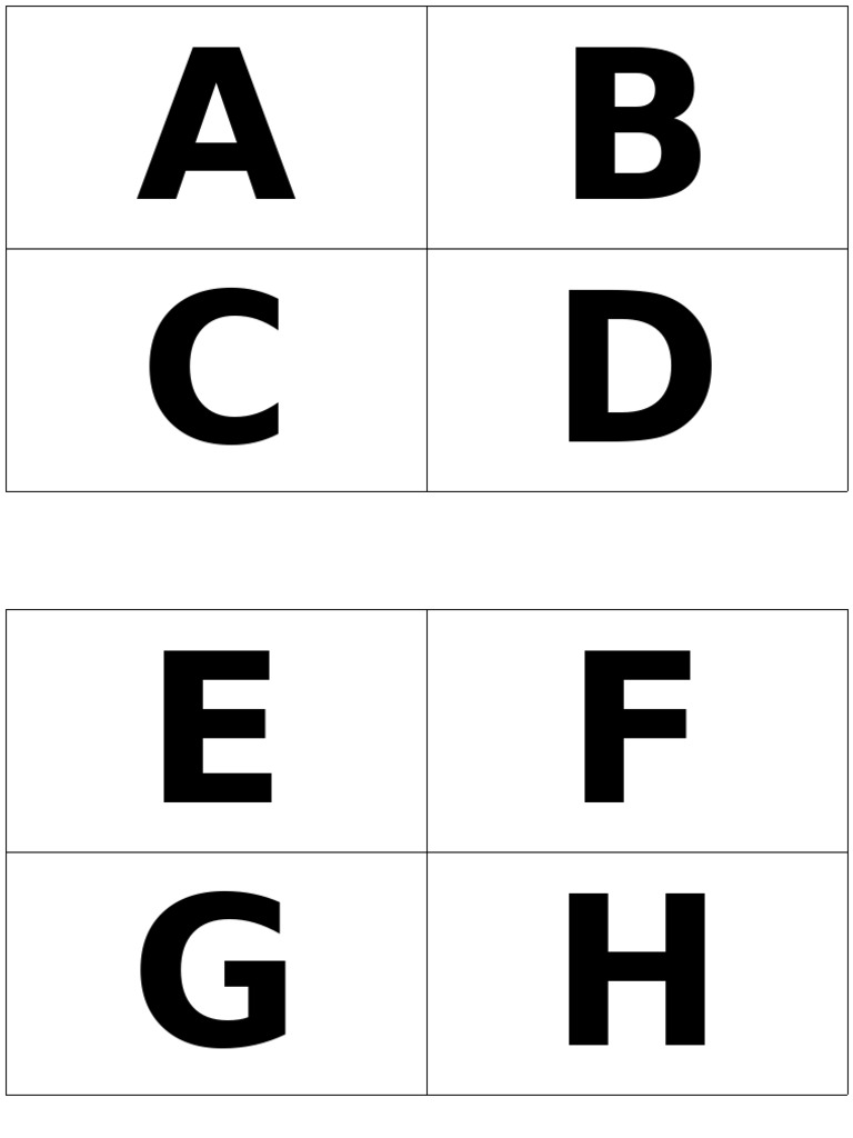 Abecedario Normal | PDF