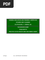Personal Hygiene Toolbox Talk Guide | PDF | Hygiene | Wash