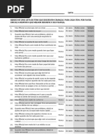 CBCL - Child Behavior Checklist | PDF | Ciências comportamentais