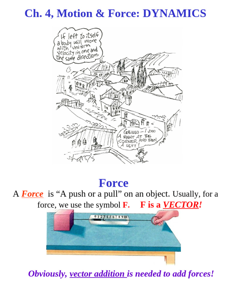 Dynamics: Understanding Motion and Forces | PDF | Force | Inertia