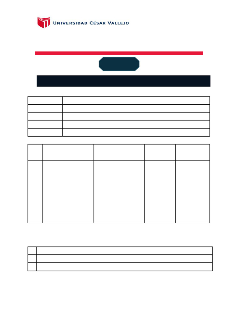 Ficha de Evaluación - Diag-Info - Sesión 6 - 2024-2 | PDF | Ansiedad | Desorden hiperactivo y ...