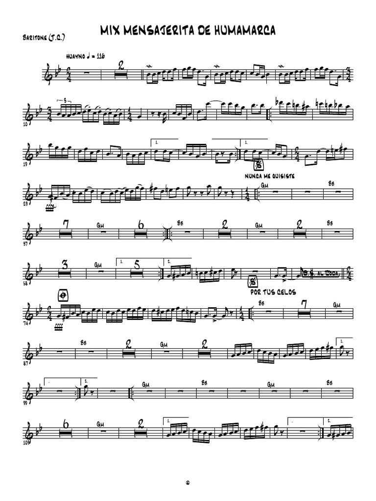 Baritone (T.C.) | PDF