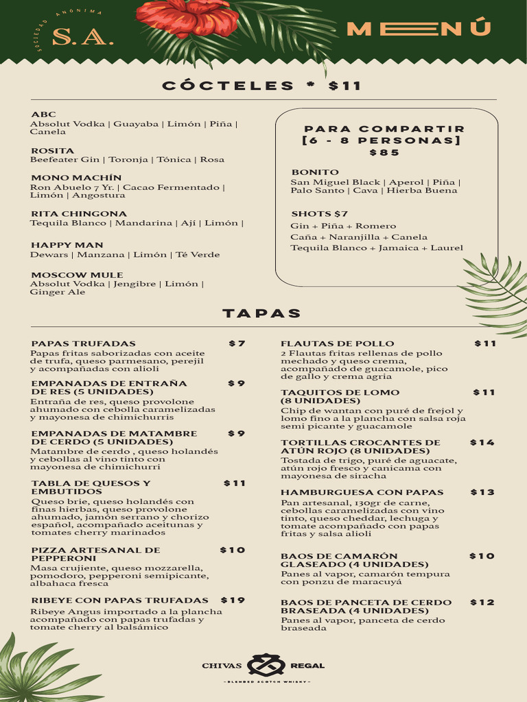 Menu Bdysks | PDF | Cocina occidental | Alimentos