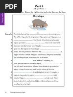 Flyers Speaking Entrance Test (For Students) | PDF | Student Assessment ...