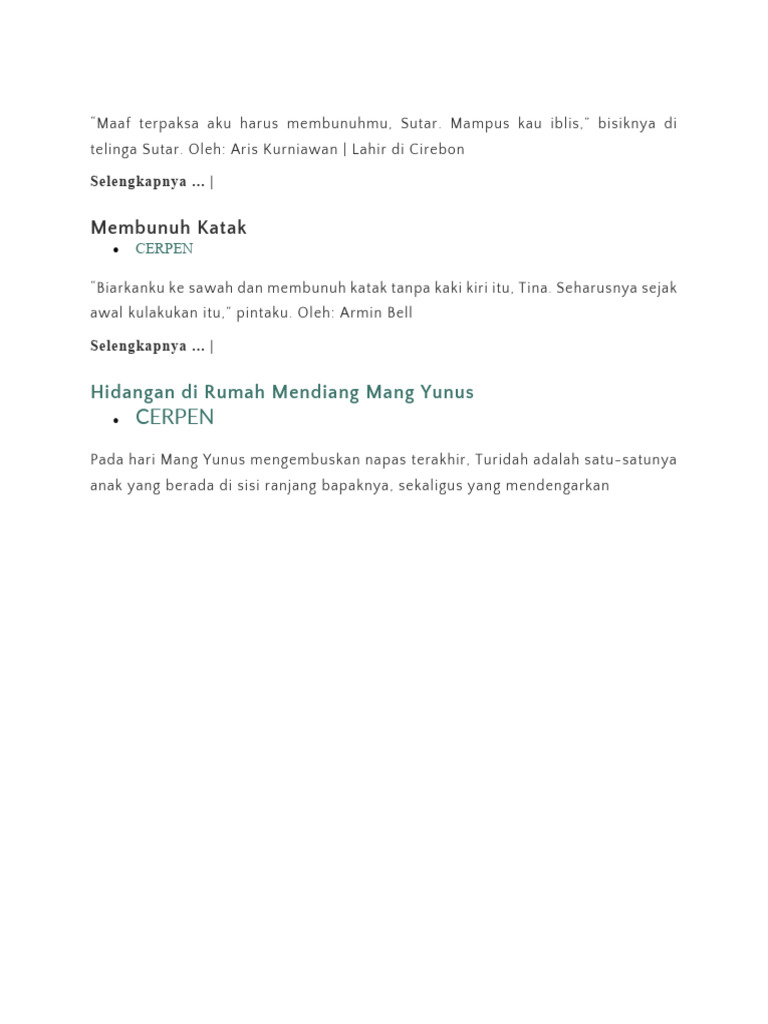 Contoh Dokumen | PDF
