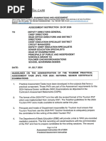 Grade 12 Tourism PAT Guidelines 2025 | PDF | Critical Thinking ...