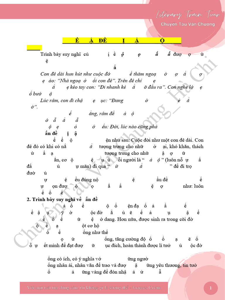TUYỂN TẬP ĐỀ NLXH HSG | PDF