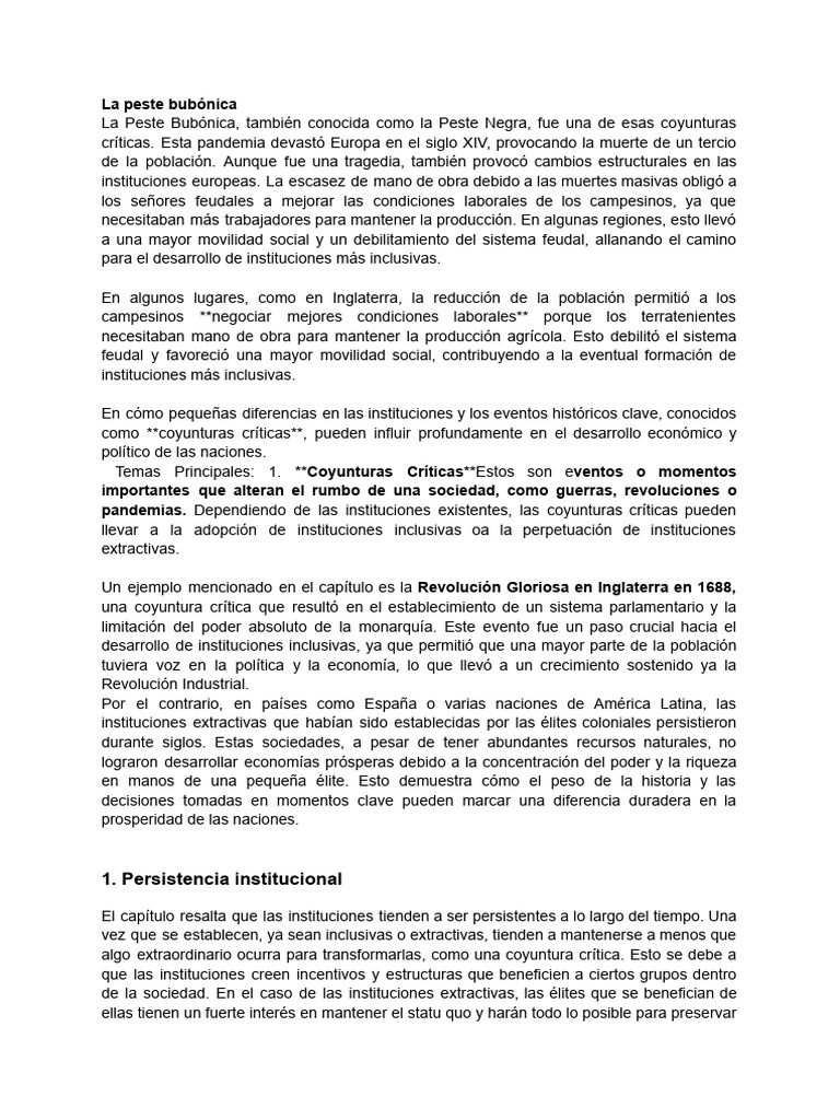 La Peste Bubónica | PDF | Feudalismo | Sociedad