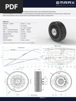 EMRAX 188 Datasheet A00 | PDF | Electric Motor | Power (Physics)