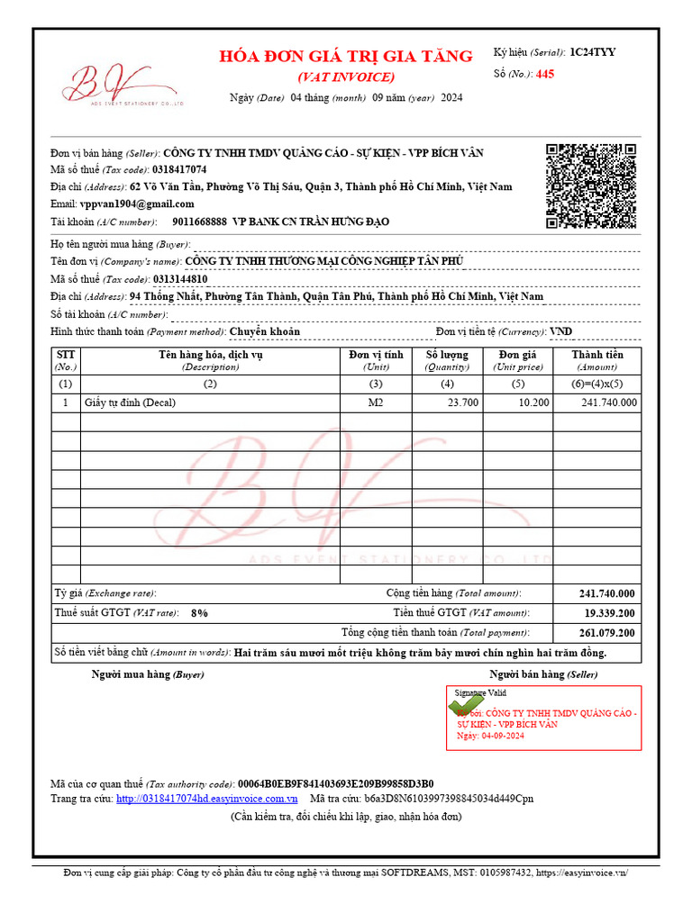 2024 - 94 - 1c24tyy - 445 - VPP Bich Van | PDF