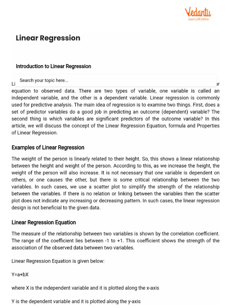 Linear Regression | PDF