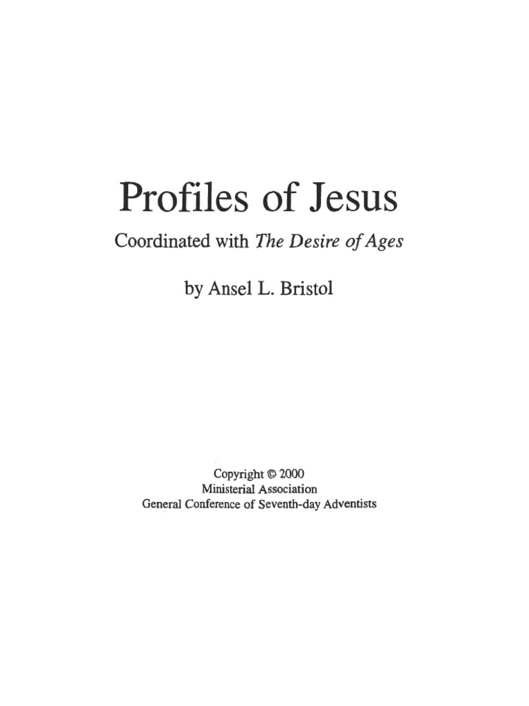Profiles of Jesus | PDF