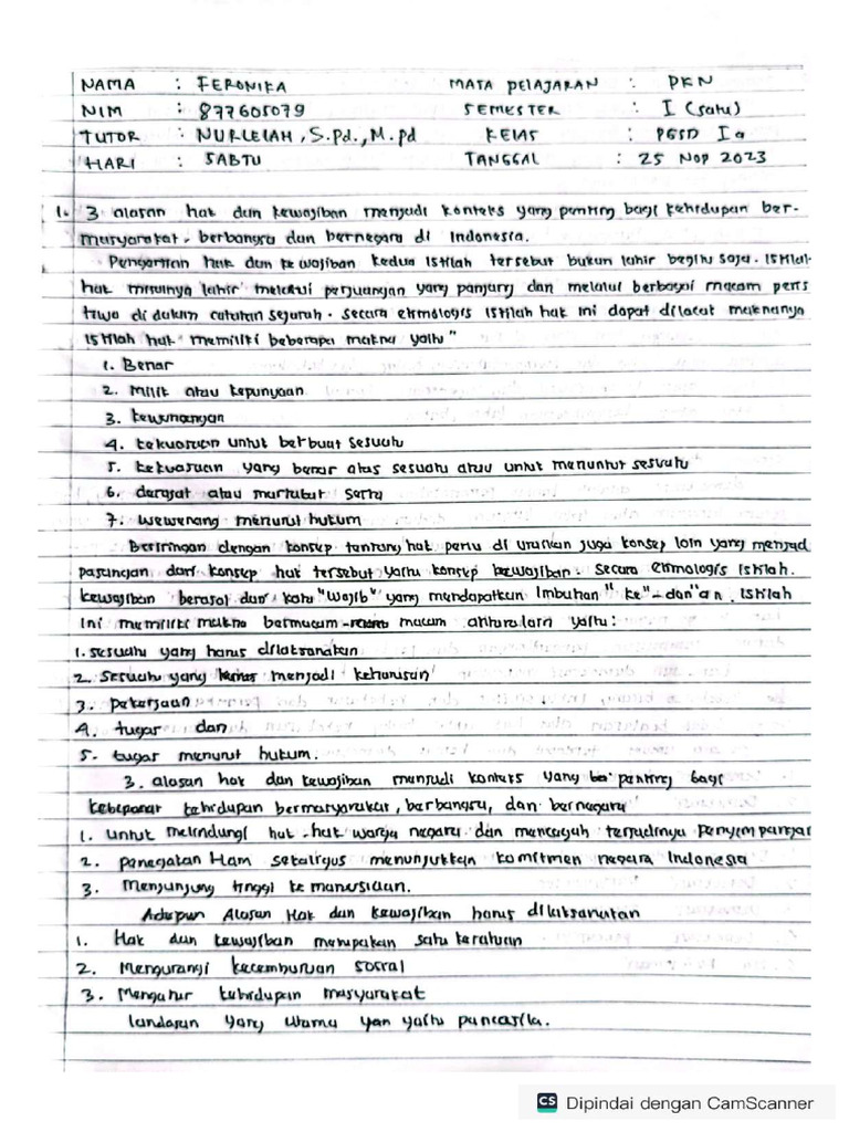 Quiz III PKN Feronika 877605079_compressed | PDF