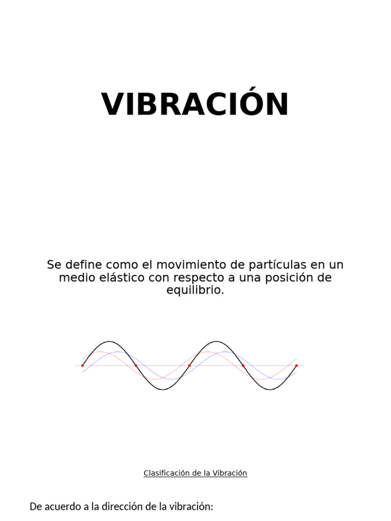Vibraciones | PDF