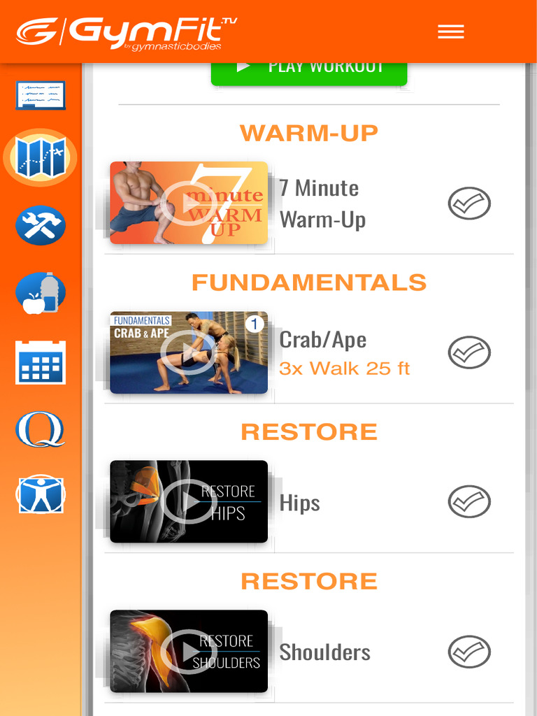 April 25 Workout Plan: Warm-Up & Fundamentals | PDF