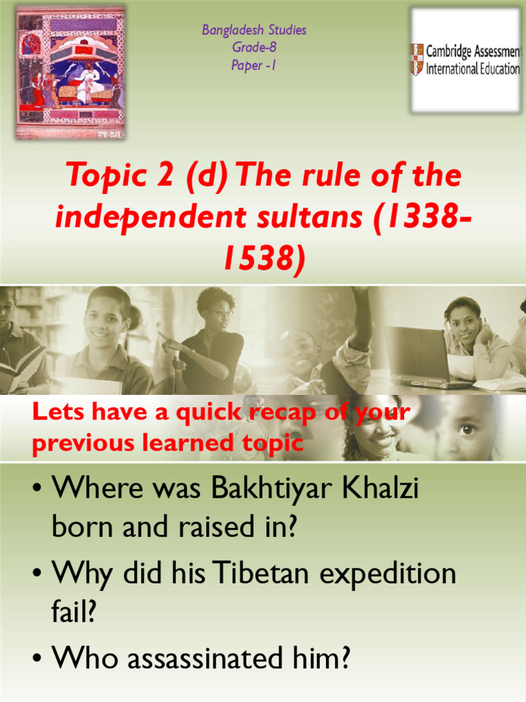 Overview of the Ilyas Shahi Dynasty | PDF | Bengal | Mughal Empire
