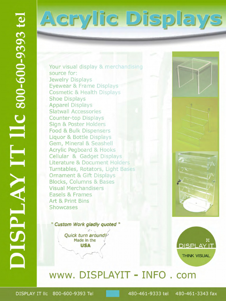 Acrylic Catalog | PDF
